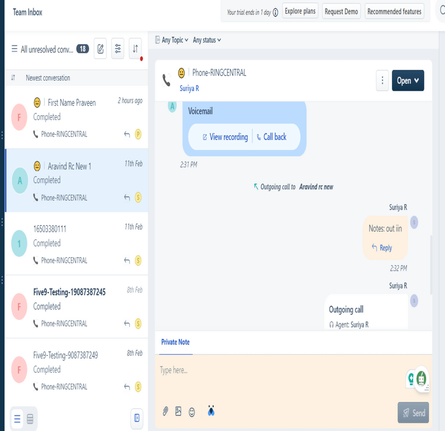 Freshworks RingCentral For Freshchat Integration | Freshworks Marketplace